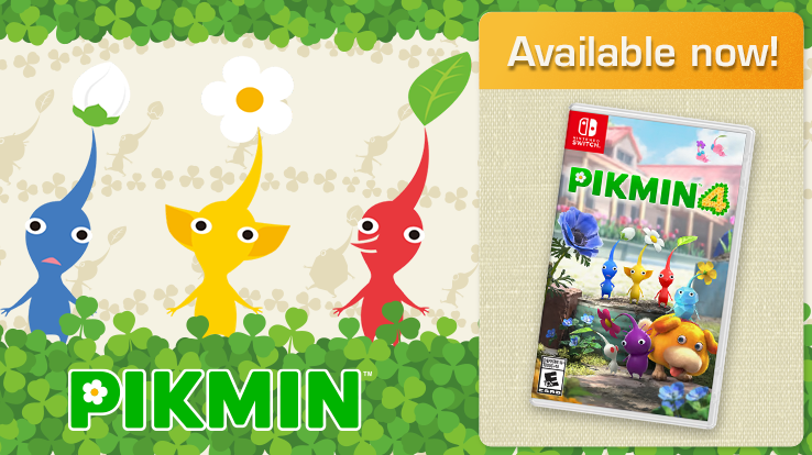 Celebrate the Pikmin™ 4 launch with new My Nintendo rewards! | My ...