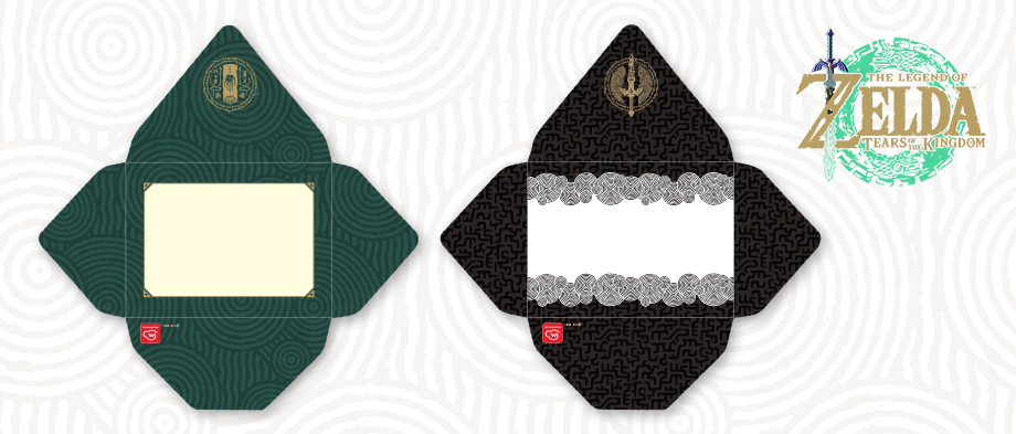 Printable: The Legend of Zelda™: Tears of the Kingdom envelopes ...