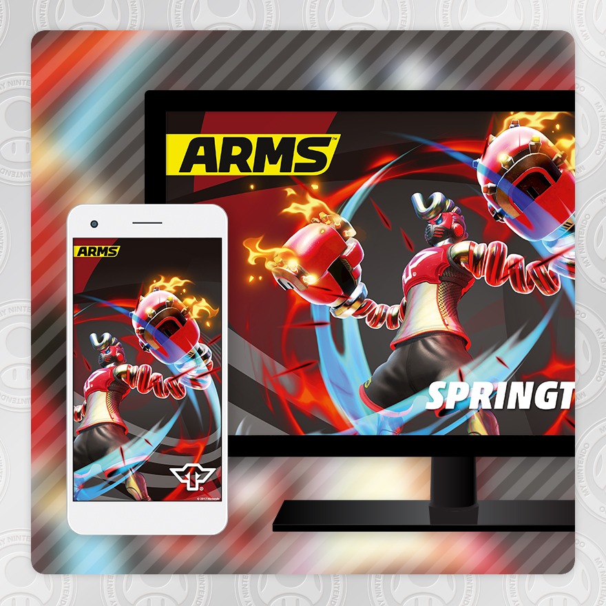 My Nintendo: disponibili nuovi sfondi per il primo anniversario di ARMS ...