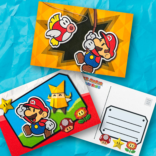 Paper Mario™: The Origami King Postcard Set | Rewards | My Nintendo