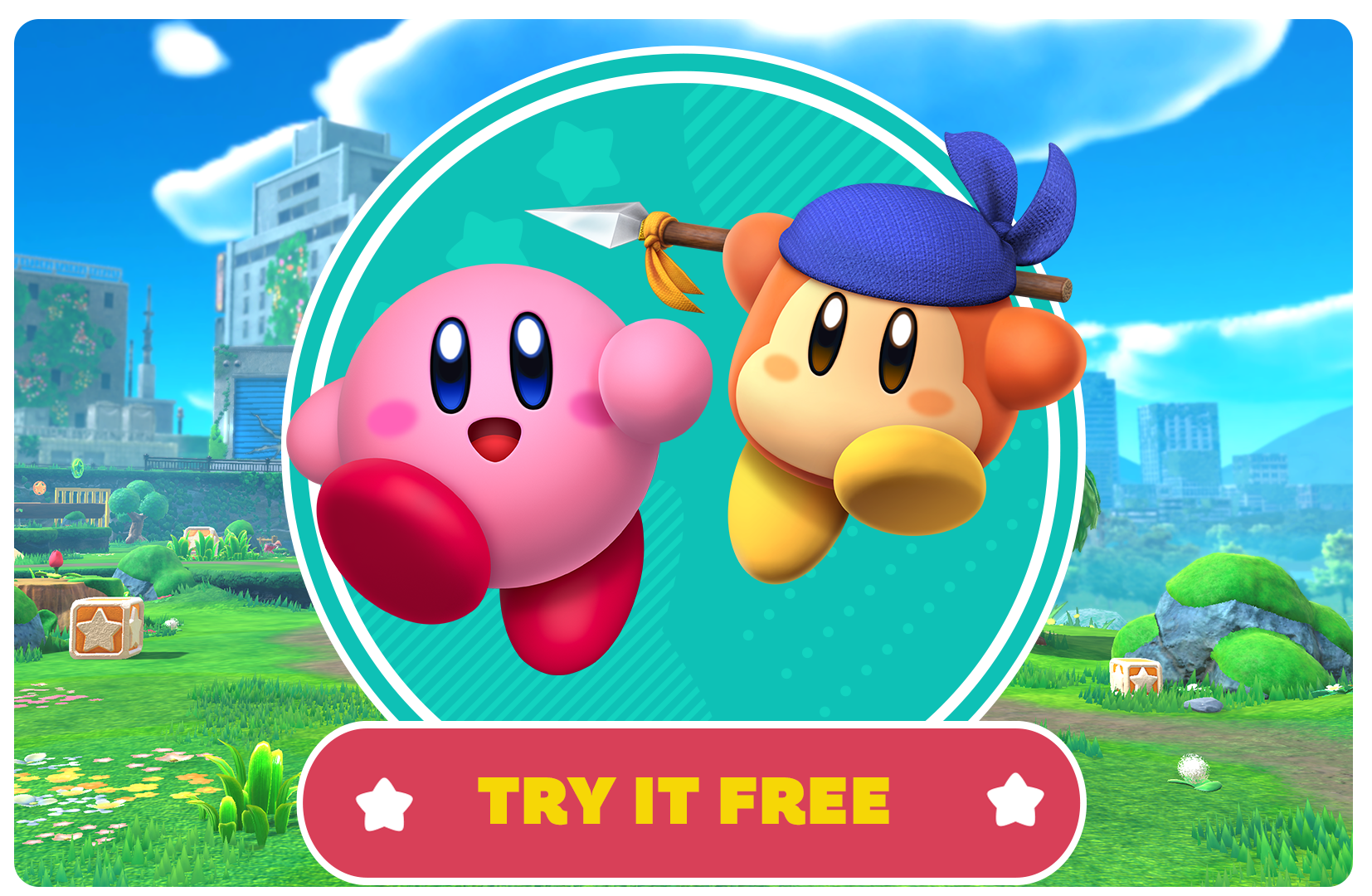 Wallpaper: Kirby™ and the Forgotten Land - Mouthful Mode B ...