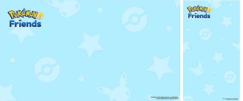 Wallpaper B - Pokémon™ Friends | Rewards | My Nintendo