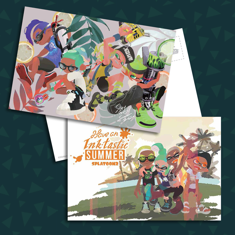 Splatoon™ 2 Postcard Set | Rewards | My Nintendo