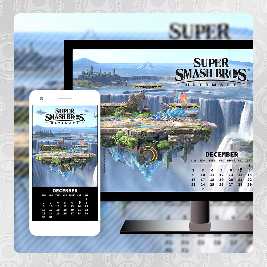 My Nintendo Rewards For December: Super Smash Bros. Wallpapers & 3DS ...