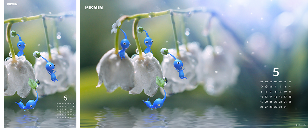 Pikmin™ 4 May Calendar Wallpaper - Available Now! | My Nintendo news ...
