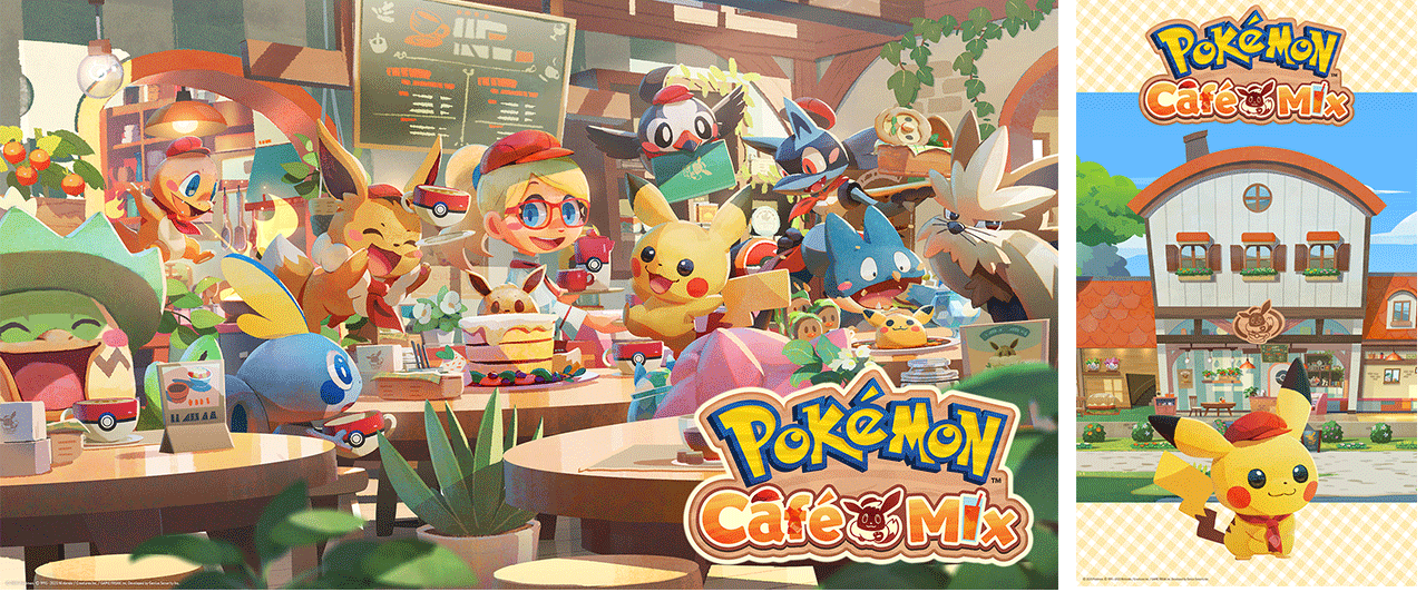 Wallpaper - Pokémon™ Café Mix | Rewards | My Nintendo