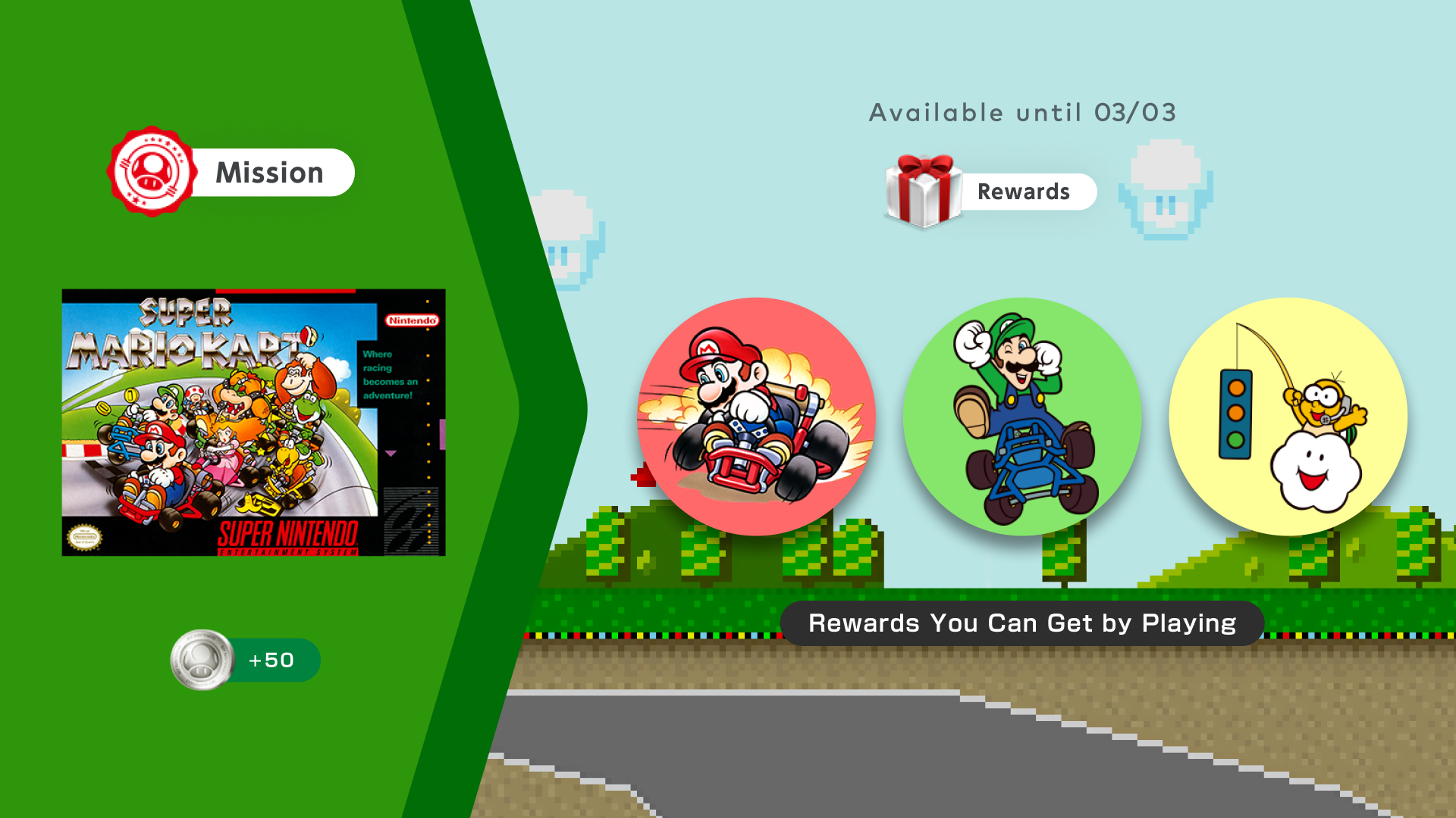 Complete a new Nintendo Switch Online mission and drift into fun rewards! | My Nintendo news ...