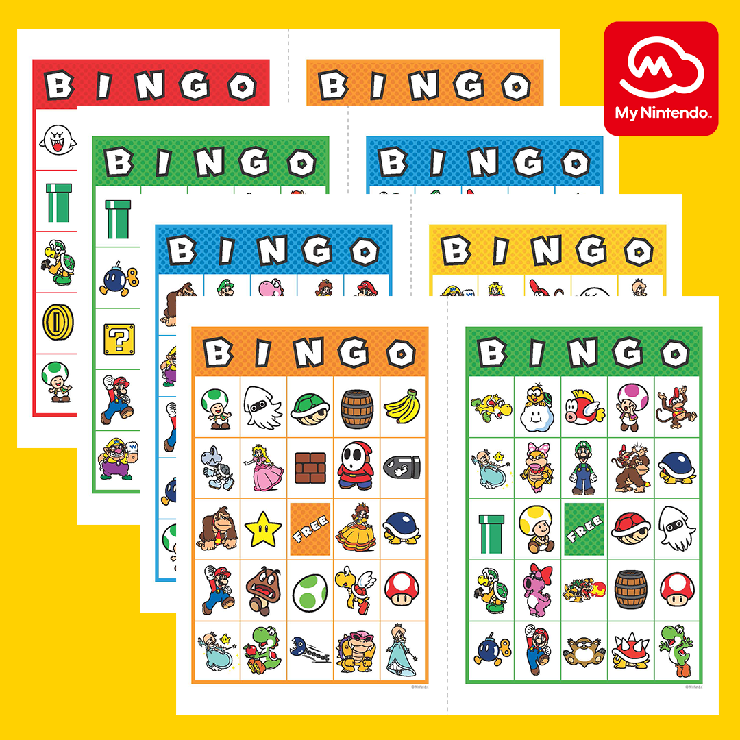 Celebrate spring with ... Mario themed My Nintendo rewards! | My ...