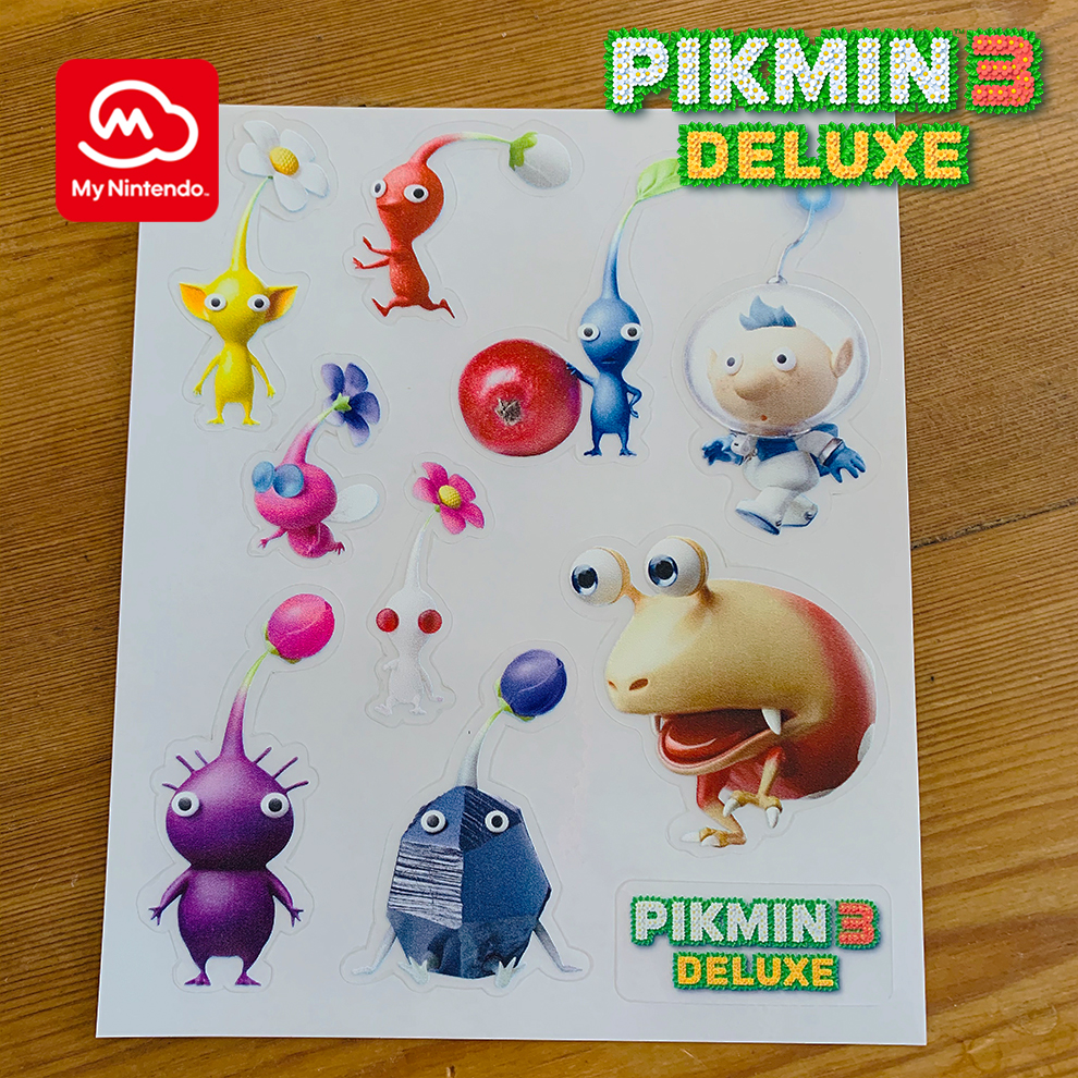 Pikmin™ 3 Deluxe Reusable Decorative Drinkware Decals | Rewards | My ...