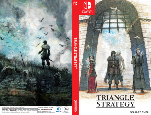 Cover voor TRIANGLE STRATEGY om zelf af te drukken | Beloningen | My Nintendo