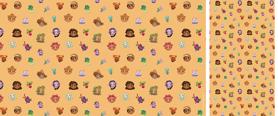 Wallpaper: Fae Farm – Yellow Set | Rewards | My Nintendo