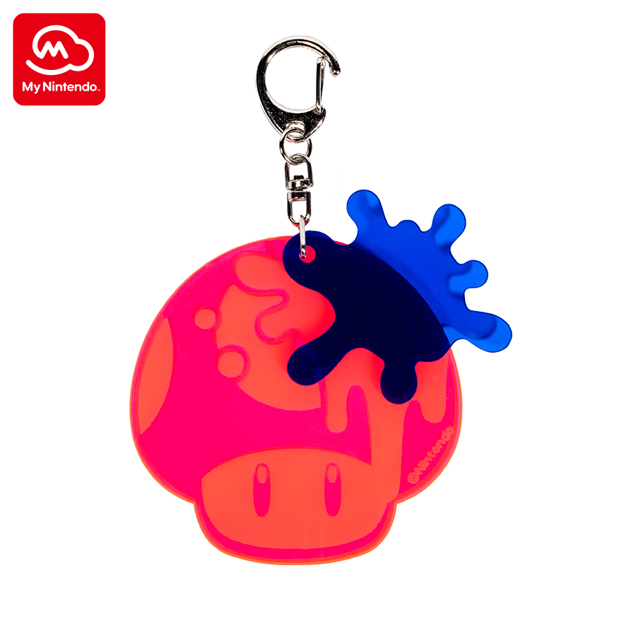 Splatoon 2 / Super Mario Splatfest Keychain Set | Rewards | My Nintendo