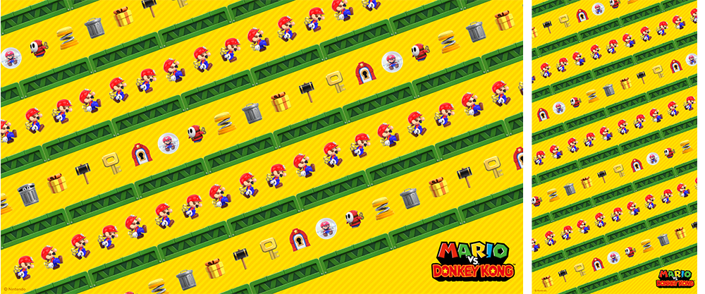 Wallpaper: Mario vs. Donkey Kong™ (Mini-Mario) | Rewards | My Nintendo