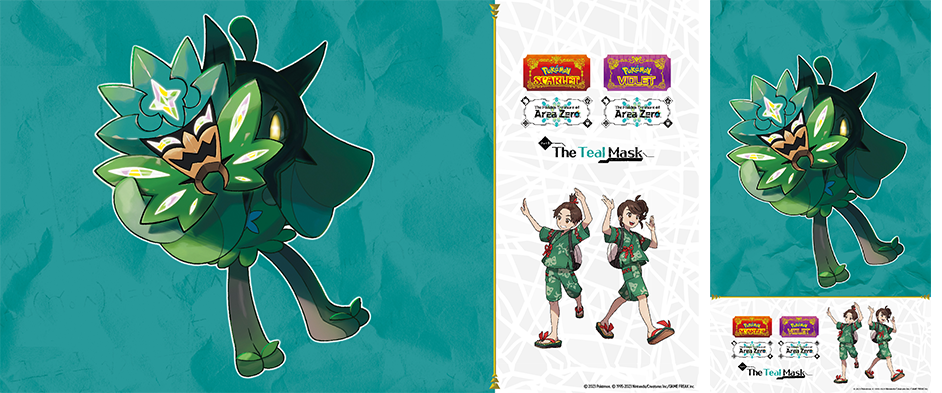 Wallpaper: The Hidden Treasure of Area Zero: The Teal Mask for Pokémon ...