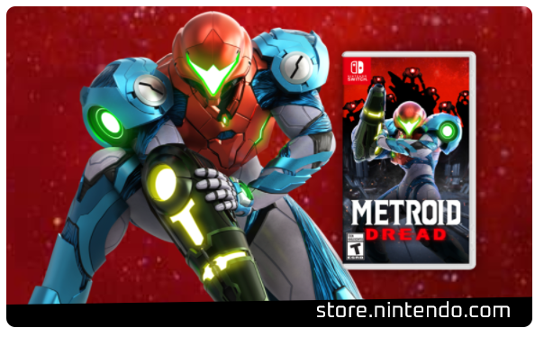 Metroid™ Dread Holographic Poster Set | Rewards | My Nintendo