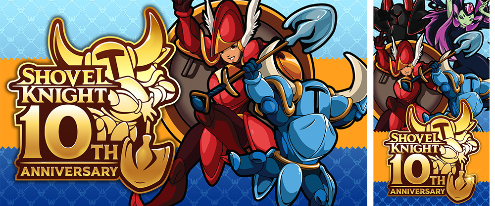 Wallpaper: Shovel Knight 10th Anniversary | Rewards | My Nintendo