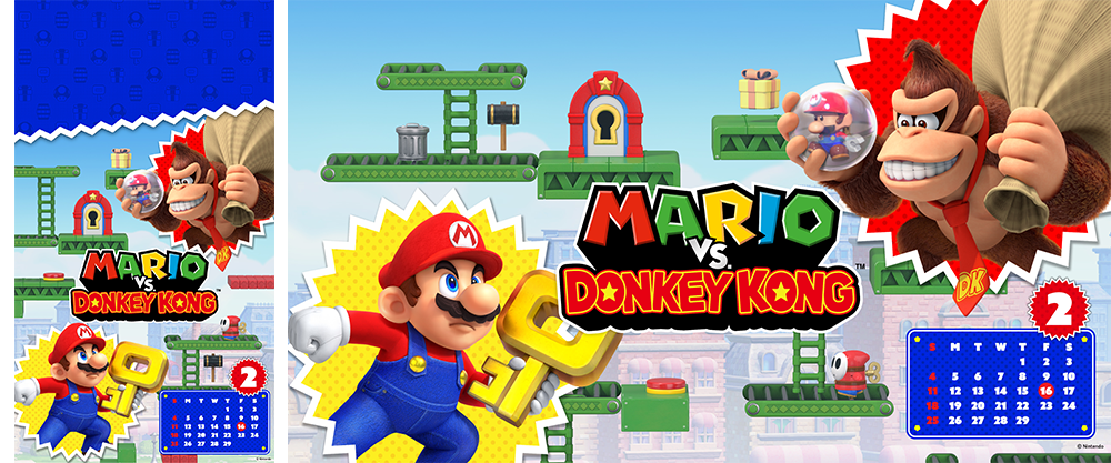 February Calendar: Mario vs. Donkey Kong™ | Beloningen | My Nintendo