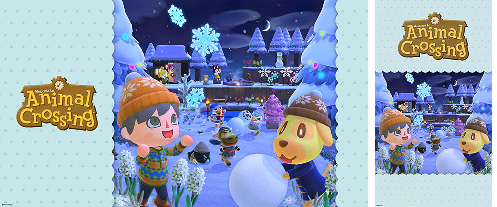 Wallpaper: Animal Crossing™ - Winter | 禮品 | My Nintendo