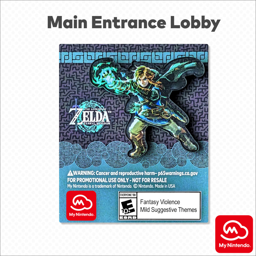 Check in at PAX East for collectible pins and more, while supplies last ...