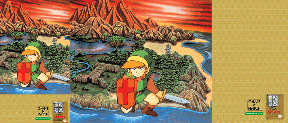 Wallpaper - Game & Watch™: The Legend of Zelda™ | Rewards | My Nintendo