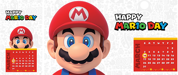 March calendar: Happy MAR10 DAY 2019 | Rewards | My Nintendo