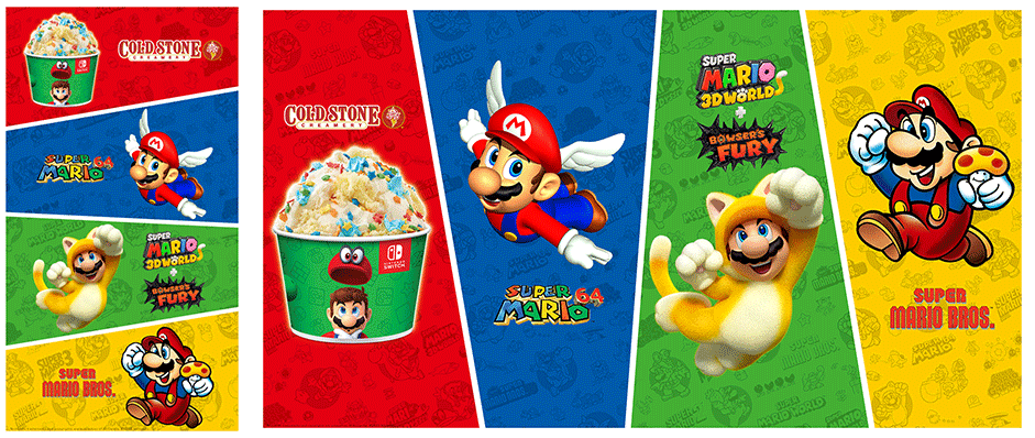 Wallpaper - Cold Stone Creamery® Mario's Super Birthday Blast | Rewards | My Nintendo