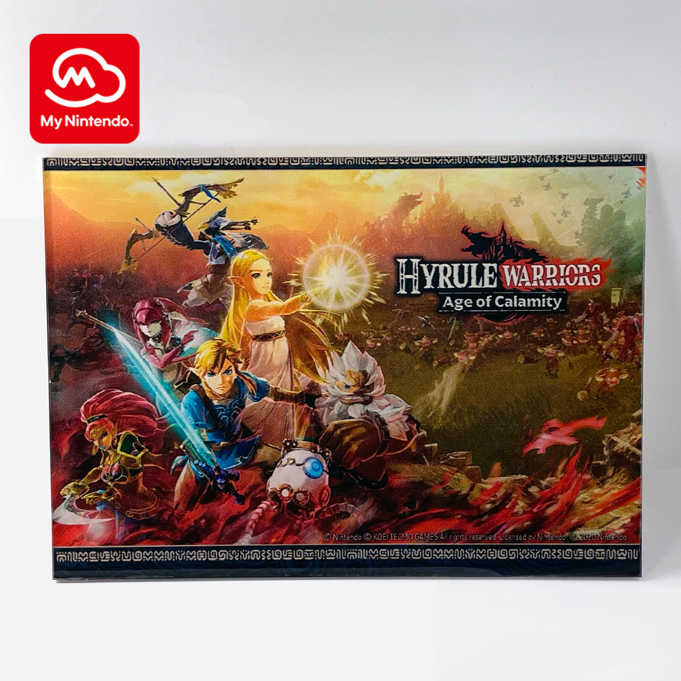Hyrule Warriors: Age of Calamity Acrylic Panel Art | Rewards | My Nintendo