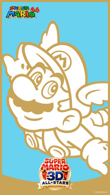 Wallpaper - Super Mario 3D All-Stars | Rewards | My Nintendo