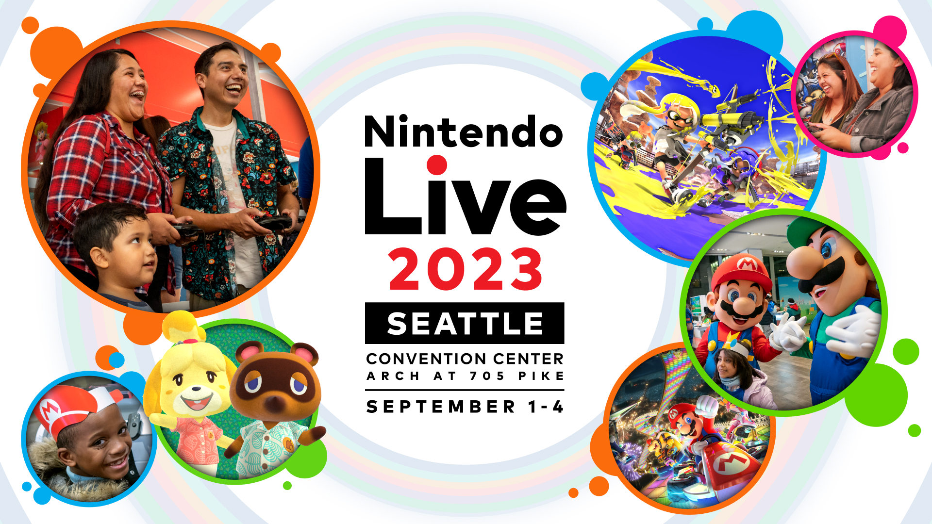 Wallpaper: Nintendo Live 2023 | Rewards | My Nintendo