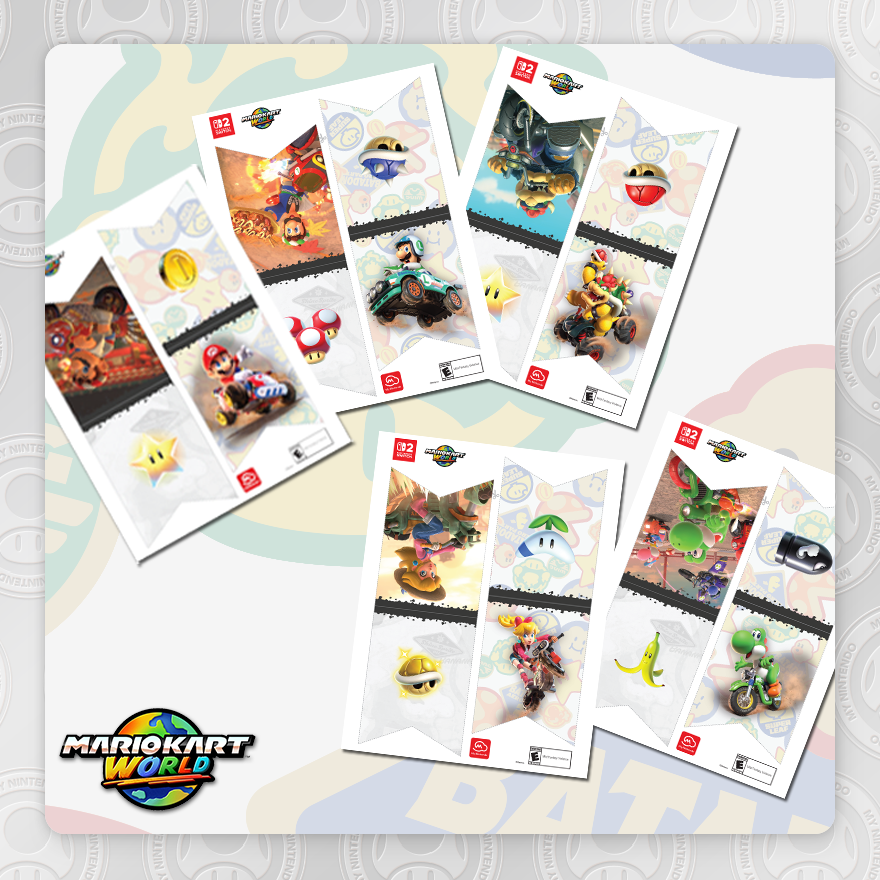 Start your engines and race across a sprawling world! Mario Kart World ...