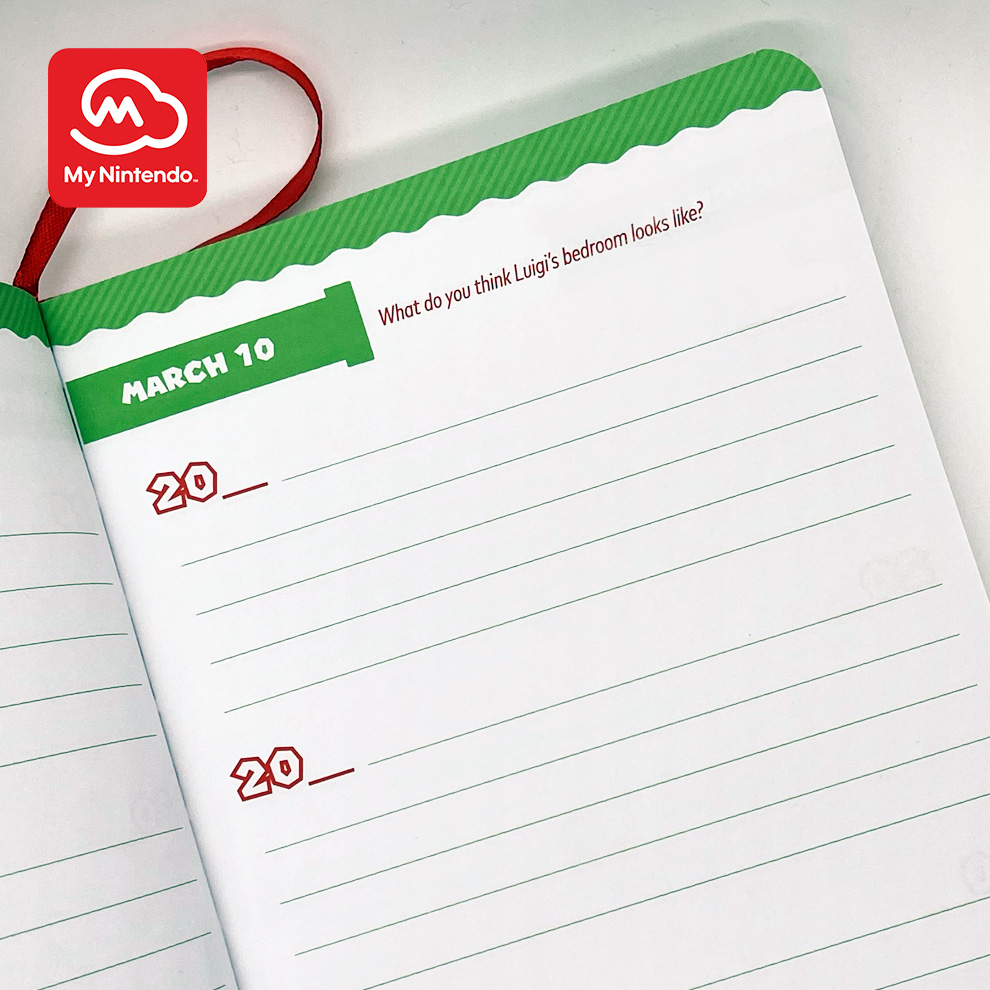 Mario & Me : A Three-Year Journey Journal Book | Rewards | My Nintendo