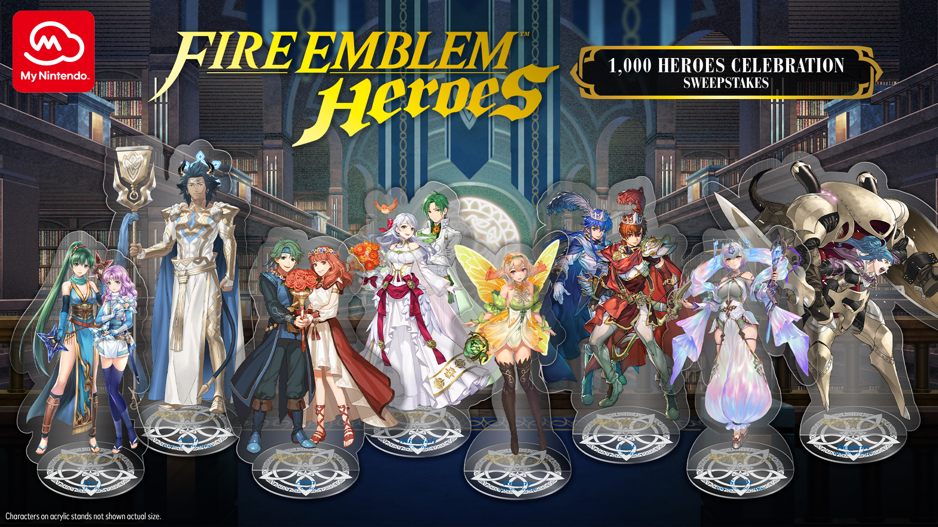 My Nintendo Fire Emblem Heroes 1,000 Heroes Celebration Sweepstakes ...