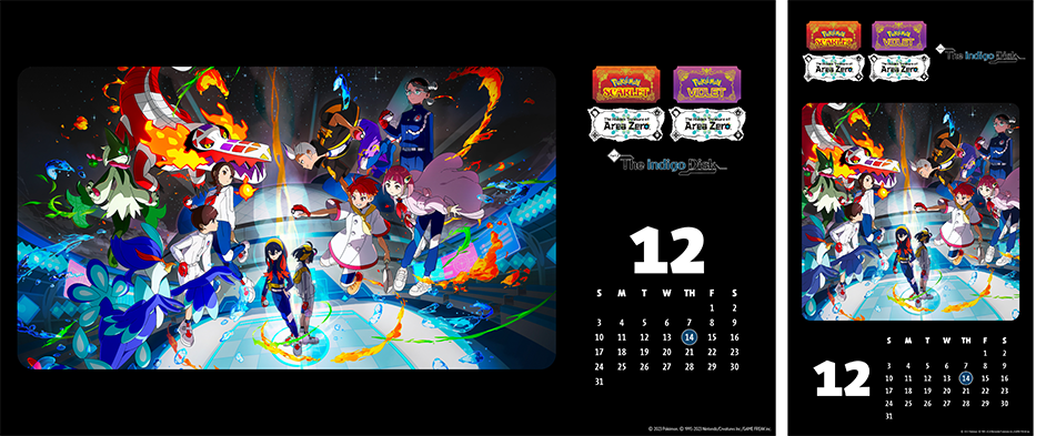 December Calendar Wallpaper: The Hidden Treasure of Area Zero: The ...