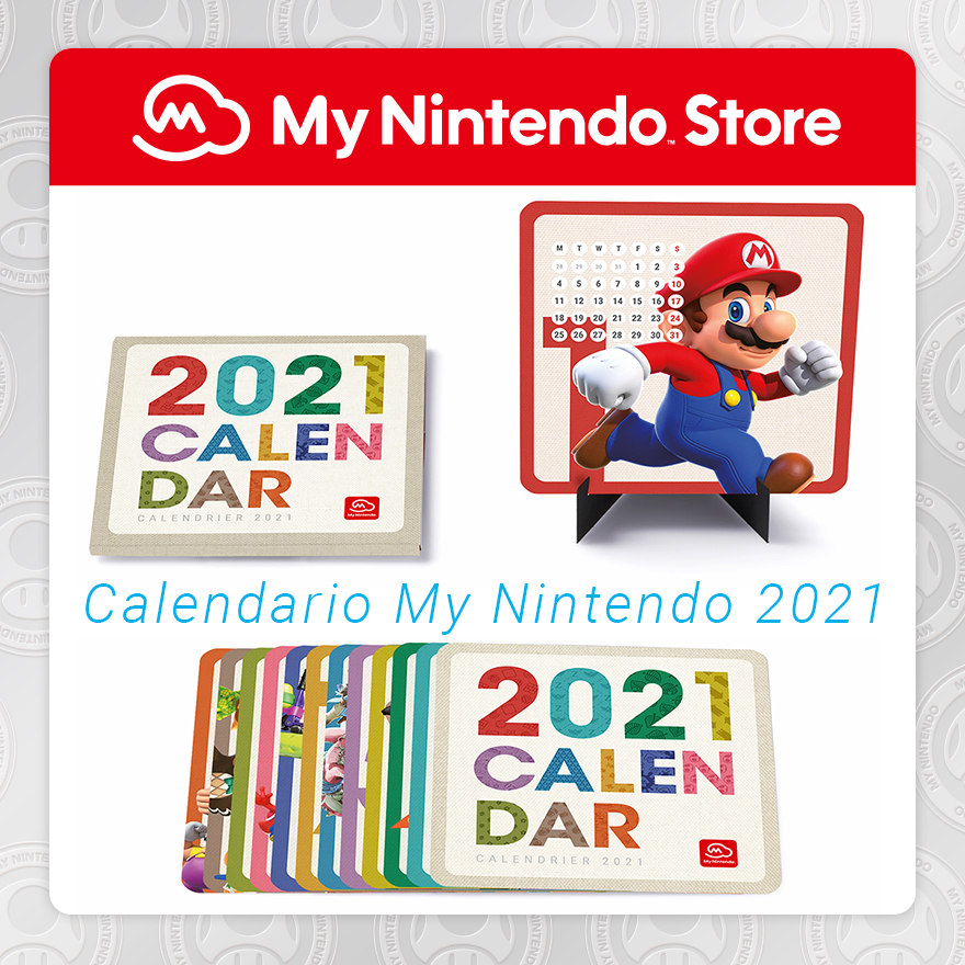 My Nintendo: ora disponibile il Calendario My Nintendo 2021 sullo store